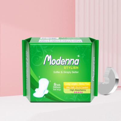China Ladies Pads Chines Brand Super Absorption Sanitary Napkin for Night Use for sale