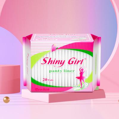 China 155mm Ultra Breathable Cotton Panty Liners with Anion Technology - 11g Disposable Women's Hygiene Products for sale