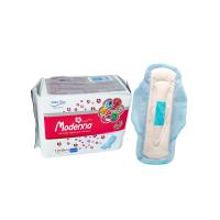 China Disposable feminine pads cotton menstrual sanitary pads for women napkin with wings for sale
