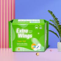 China Wholesale Disposable Wood Pulp Sanitary Pads Private Label Women Cotton Fiber Sanitary Napkin Suppliers for sale