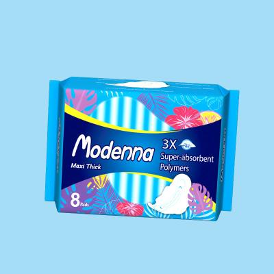 China Factory Disposable Menstrual Period Daily Use Cotton Anion Women Sanitary Pads Night Use Lady Sanitary Napkins Supplier for sale