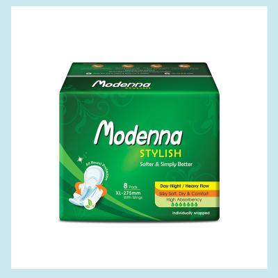 China Organic Cotton Sanitary Pad For Women Natural Disposable Feminine Hygiene Sanitary Napkin for sale