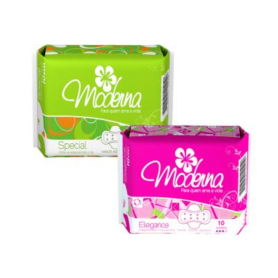 China High Absorption Disposable Super Absorbent Anion Pure Cotton Cheap Sanitary Pads For Women for sale