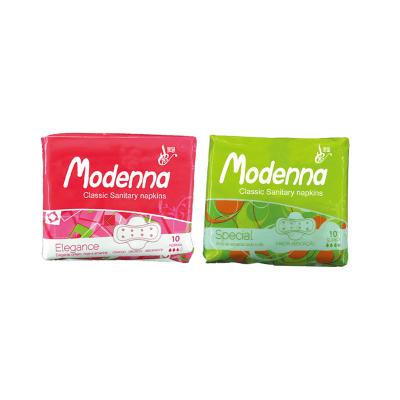 China Disposable Breathable Women Pads Feminine Sanitary Napkins 245mm For Day Use for sale