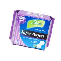 China Breathable Cotton Disposable Sanitary Napkins With Enhanced Leakage Protection for sale