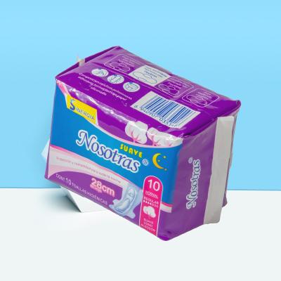 China Private Label Ultra Soft Daily Use 280mm Women Pads Disposable Sanitary Napkins for sale