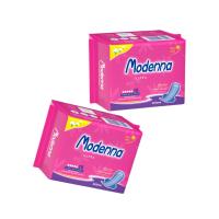 China Ultra Absorbent Protective Disposable Sanitary Napkins In White for sale