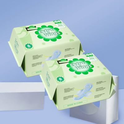China Women Pads Feminine Hygiene Products Ultra ThinSanitary Napkin Towels Mint Flavor Sanitary Pads for sale