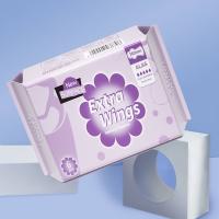 China Cotton Winged Sanitary Napkins 240-420mm with 50-120ml Absorbency for Women Personal Care for sale