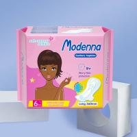 China Ladies Womens Menstrual Period Custom Super Absorption Disposable Cotton Organic Sanitary Pads for sale