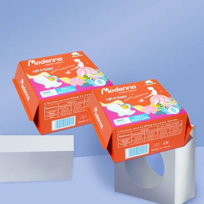 China First Class Disposable Extra Long Sanitary Napkins 245mm/285mm with Double Wings and Breathable Back Sheet for sale