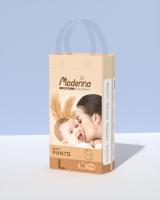China Organic Baby Diaper Pants 490mm x 390mm with 3D Leak Protection for 6-12 Month Infants for sale
