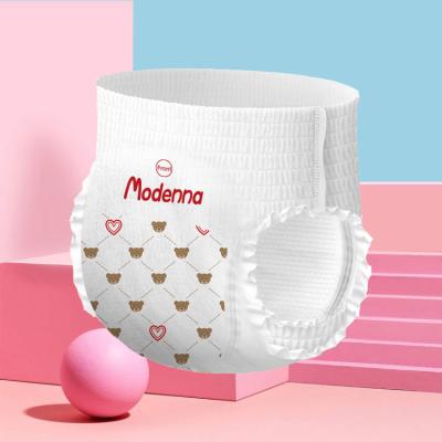 China 2025 Grade Disposable Baby Training Diaper XXL Size 16-18 lbs with High Absorption USA Fluff Pulp JAPAN SAP for sale