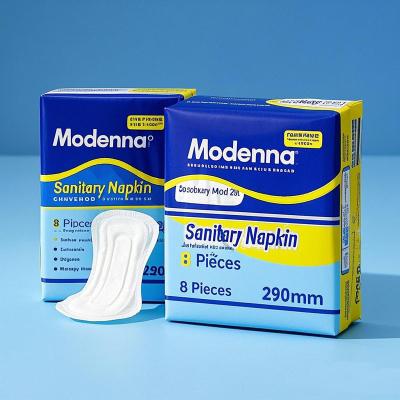 China Good Breathability Leakage Protection Disposable Sanitary Napkin 6 Layers for sale