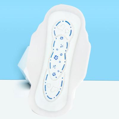 China Thick Disposable Sanitary Napkin Soft and Durable for Long-Lasting Protection With Blue Chip for sale