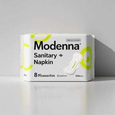 China Feminine Hygiene Oem Disposable Ladies Pad Organic Cotton Wholesale Sanitary Pads Anion Sanitary Napkin for sale