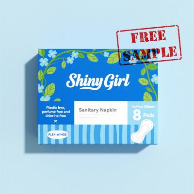 China Disposable High-Absorbency Cotton Sanitary Napkin Pads Panty Liner Towel Winged Super Absorbent Menstrual Pads for sale