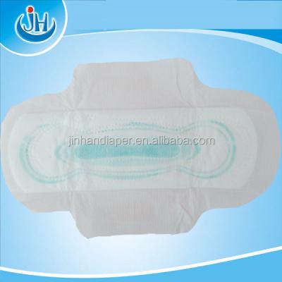 China Regular Disposable Sanitary Napkin Made of Soft and Absorbent Cotton Material for sale