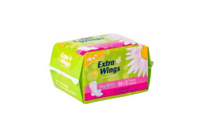 China High Absorption Capacity Disposable Sanitary Napkin in Soft Rectangle Shape for Women's Needs for sale