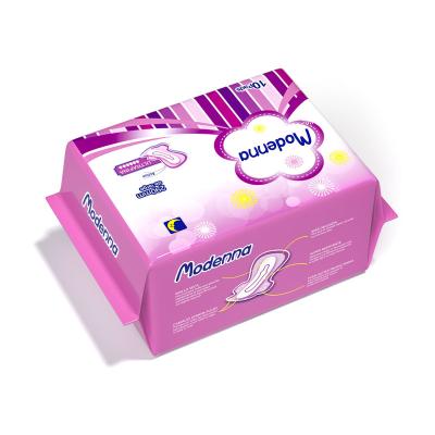 China Factory Direct Price Wholesale Ultra Soft 100% Cotton Menstrual Pads Women Wearing Sanitary Napkins for sale