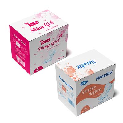 China Locks up to 100% Wetness with Added 40% Longer for Long Lasting Coverage Girls and Women Underwear Sanitary Pads for sale