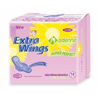 China 270mm Maxi/Super Absorbent Soft Organic Cotton Winged Shape Lady Sanitary Pads for Night Use ISO9001 Certified to Congo for sale