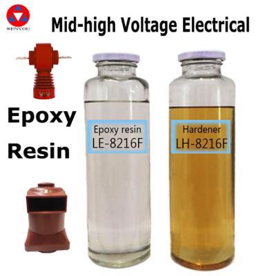 China Transformer APG Forming Use Epoxy Resin Liquid  Excellent Splitting Resistance for sale
