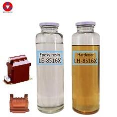 China Clear Transformer Epoxy Resin Glue Liquid  BI Component For APG Process for sale