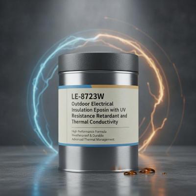 China LE-8723W Outdoor Electrical Insulation Epoxy Resin with UV Resistance Flame Retardant and Thermal Conductivity for sale