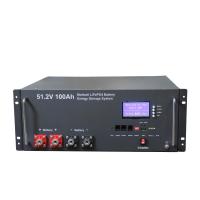 China 48V 100Ah LiFePO4 19 Inch Rack ESS Industrial Lithium Battery Pack for Telecom Energy Storage for sale