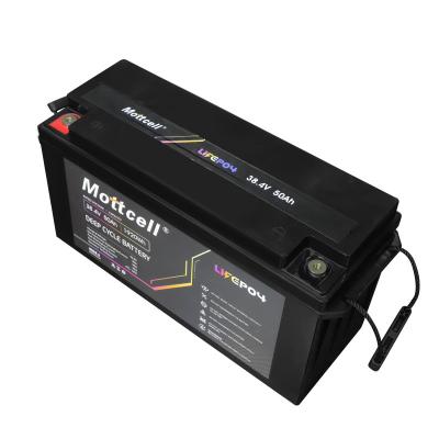 China 12V 100Ah LiFePO4 Deep Cycle Battery 6000 Cycles 1280Wh Solar RV Marine for sale