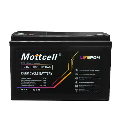 China Portable High Temperature 12V LiFePO4 Battery Pack 14.6V Charge Voltage for sale