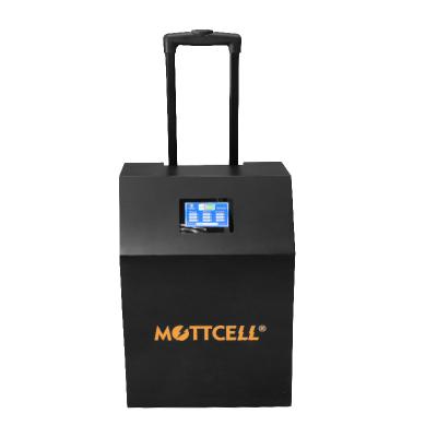 China Emergency Portable Power Station 200-6400Wh Lithium Ion Battery Built In Cooling Fan for sale