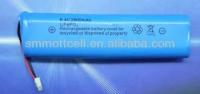 China 6.4V 2800mAh LiFePO4 Rechargeable Battery for Solar Light CE UL Certified for sale