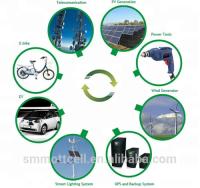 China Solar 18650 Lithium Iron Phosphate Battery Cells Deep Cycle 3.7v Lithium Ion Battery for sale