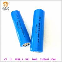 China 3.7v Deep Cycle Solar Lithium Iron Phosphate Battery 18650 Lifepo4 Battery Cell for sale