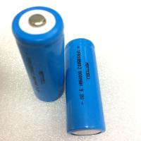 China IFR 18500 1000mah 3.2v LFP 3.7V Rechargeable Lithium Ion Battery 1200mah 1500mah for sale