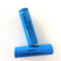 China 400mAh AA High Discharge Rate Batteries 14500 Lifepo4 Battery Cells for sale