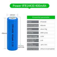 China Small Li Ion Cylinder Lithium Battery 14430 14450 18500 18350 550mah 600mah for sale