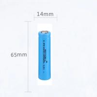 China 3.2V 14650 LiFePO4 Battery 1000mAh 800mAh Cylindrical Rechargeable for Solar Light for sale