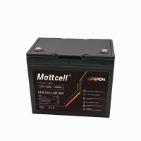 China 12V 100Ah LiFePO4 Battery IP67 Lightweight 1280Wh Deep Cycle for RV Marine Solar for sale