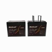 China Rechargeable 12V 50Ah LiFePO4 Battery Plastic Case UPS Backup Replace Lead Acid for sale