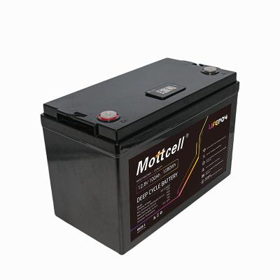 China Customized 12V 100Ah LiFePO4 Battery 1280Wh for RV Solar Golf Cart Energy Storage for sale