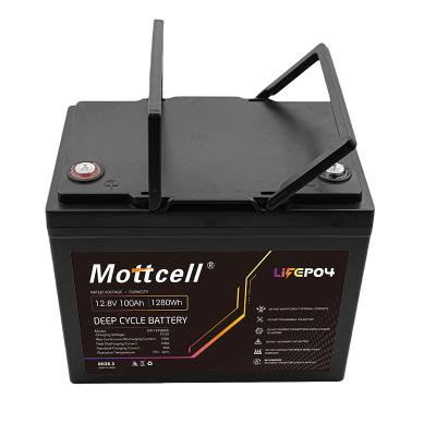 China Long Cycle Span 12V 1280Wh Lifepo4 Battery With 200A Continuous Current For Power Components for sale