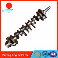 China Mitsubishi 6D34 6D34T Forged Crankshaft ME300086 for KATO Excavator Engine Spare Parts for sale