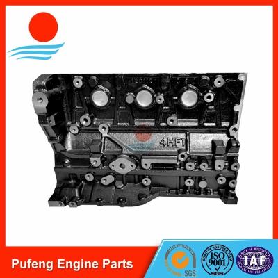 China Isuzu 4HF1 Cylinder Block 8-97119775-0 8-98204528-0 Truck Engine Parts High Strength Iron Alloy for sale