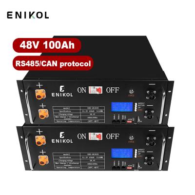 China Lifepo4 48 Volt Lithium Ion Battery 100ah 200ah 24V 5kwh Off Grid Solar System Battery for sale