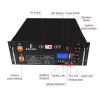 China Rack Mount Home Energy Storage Battery 48V 100ah 200ah Lifepo4 Lithium Battery Pack for sale