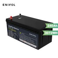 China 12V Lithium RV LiFePo4 Battery 240AH Home Storage System With MPPT Controller for sale