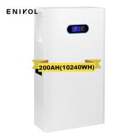 China Lithuim Wall Mounted Energy Storage Battery 51.2V 200ah 48V 100ah Lifepo4 Battery for sale